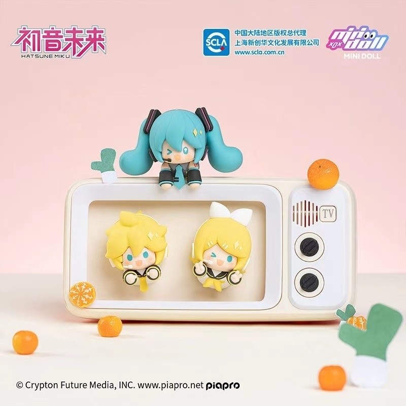 Genuine Hatsune Miku Fingertip Doll Magnetic Sticker Refrigerator ...