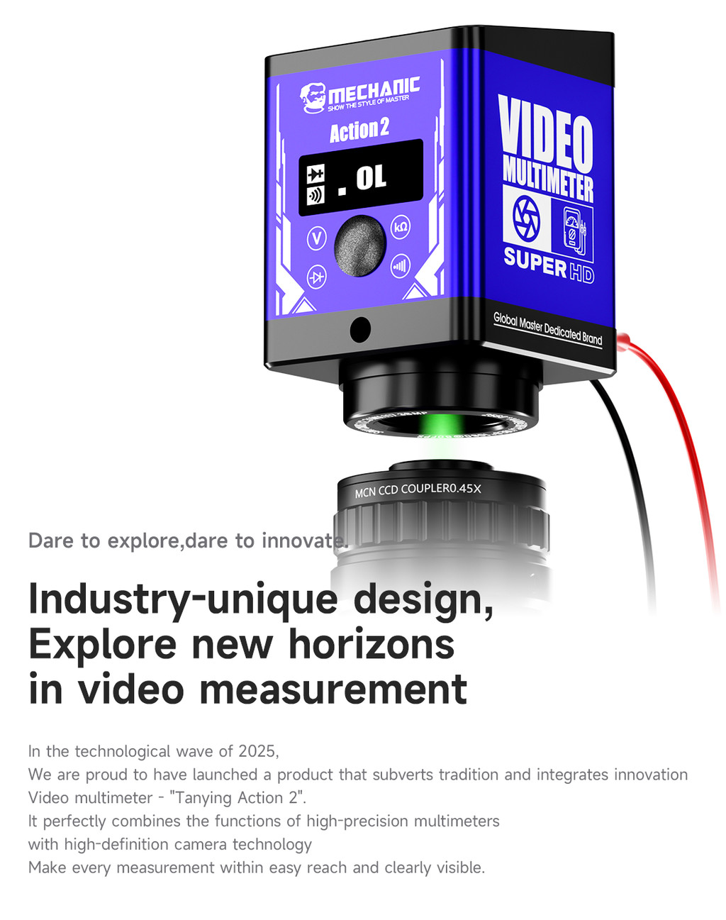 Mechanic Tanying Action 2 Microscope Video Multimeter 12.4 million ...