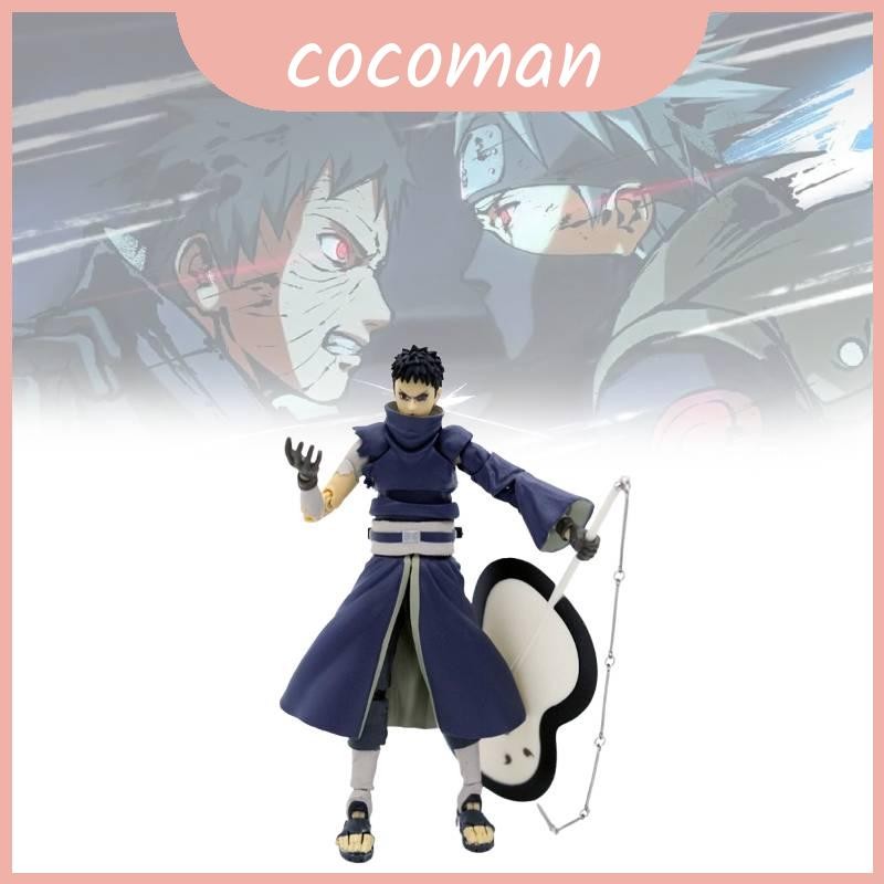 Exquisite Shf Naruto Obito Uchiha Poseable Collectible Pvc Blue 15cm ...