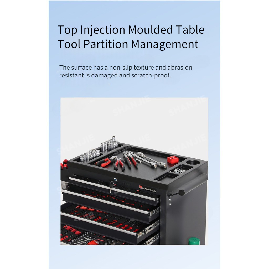 Multi Functional Tool Box Cart Trolley Tool Cart Storage Toolbox Tank ...
