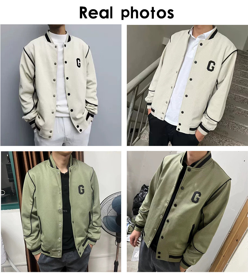 Korean-style casual fashion baseball uniform men's multi-function jacket autumn and winter New ...