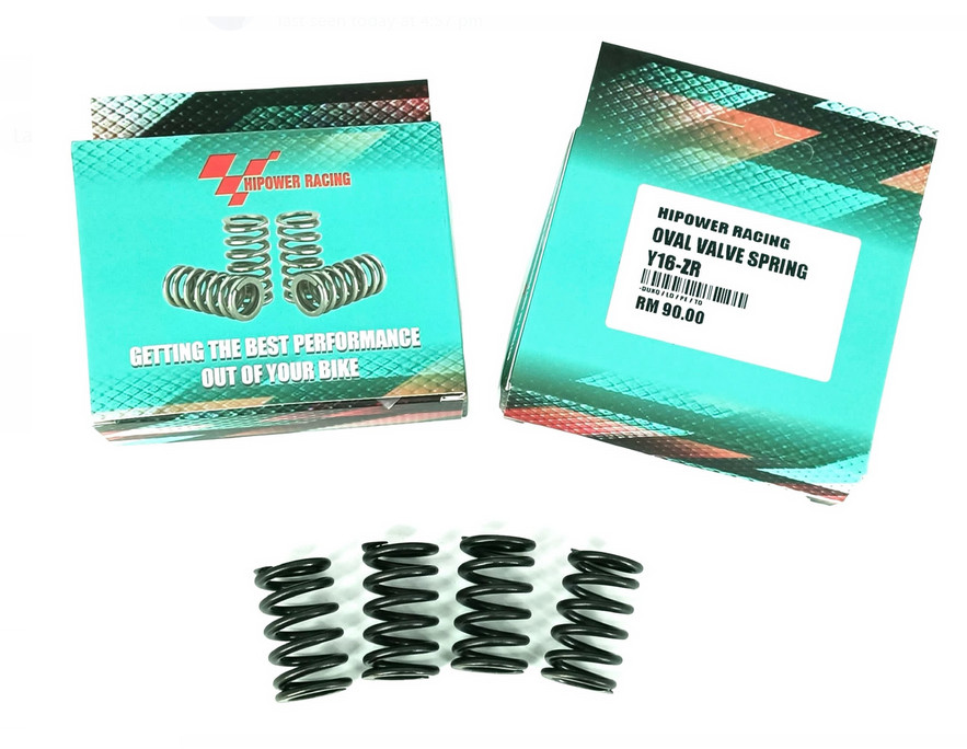 HIPOWER HI POWER RACING [ 4PCS SET ] OVAL VALVE SPRING SET Y16ZR Y16 ...