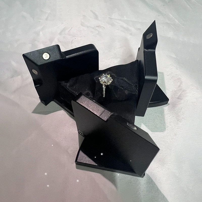 Simple Magic Ring Box Surprise Rotating Mechanical Jewelry Box For ...
