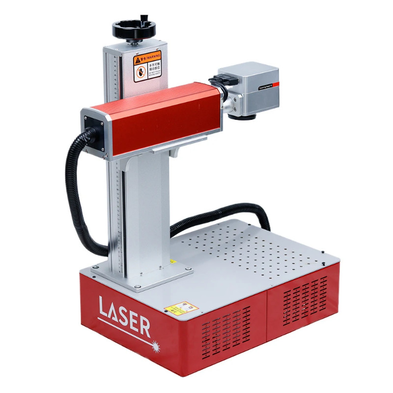 50W Raycus Fiber Laser Marking Machine Metal Cutting 30W MAX Steel ...