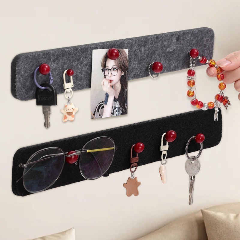 Cork Felt Message Board - Long Strip Self-adhesive Memo Pad ...