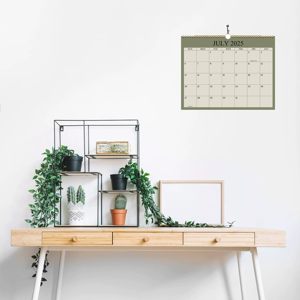 2025 Schedule Board English Wall Calendar Daily Monthly Calendar ...