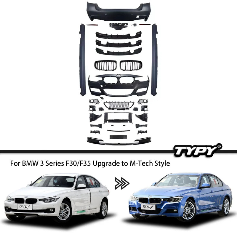 TYPY Body kits For BMW 3 Series 2012-2018 F35 F30 Modified M-Tech Body ...