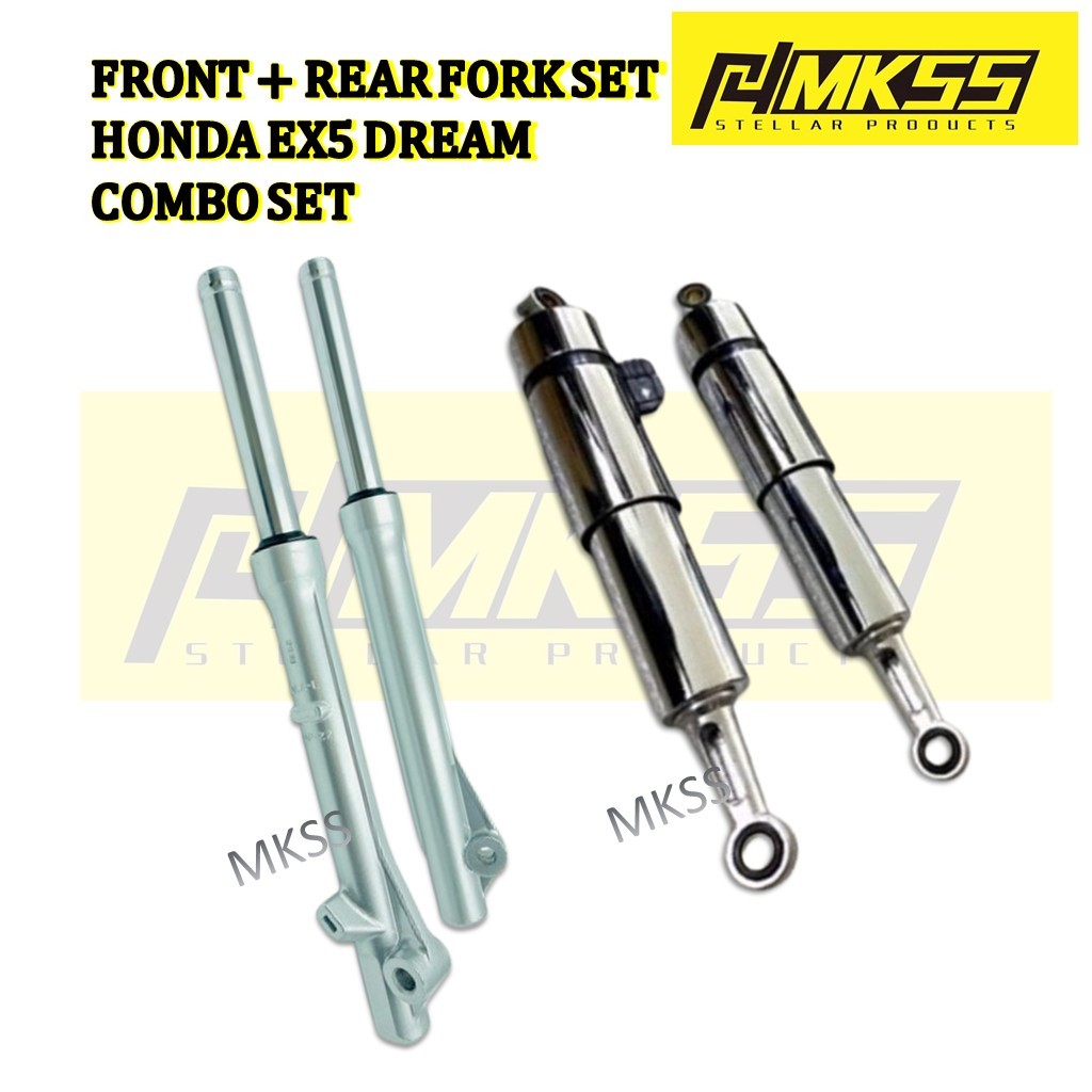 EX5 HIGH POWER /EX5 DREAM FRONT FORK AND ABSOBER (FORK DEPAN DAN ...
