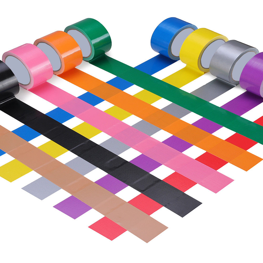 10M Length Color Cloth Base Tape DlY decoration Cloth Duct Carpet Floor ...