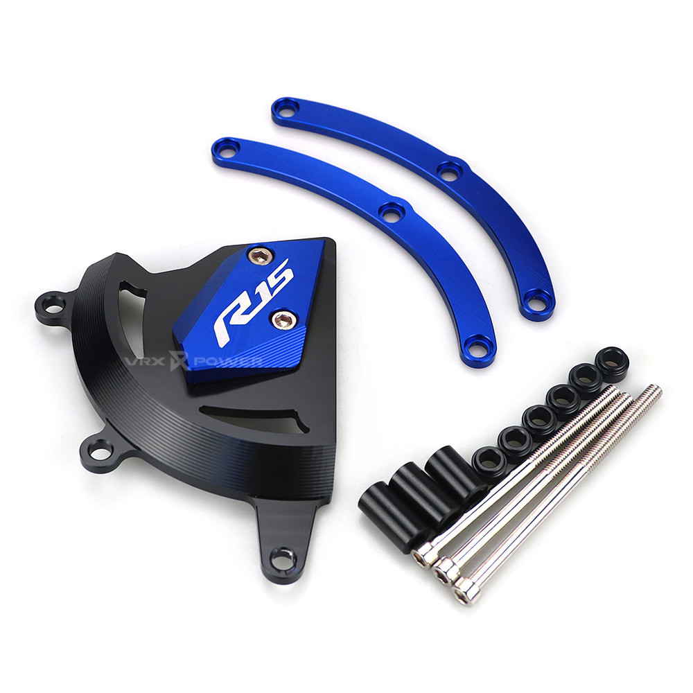 For YAMAHA R15v3 R15v4 R15m Motorcycle CNC Engine Protector Guard Right ...