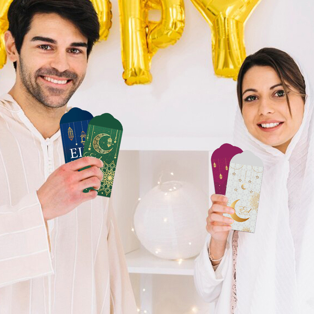 6pcs Hari Raya Envelope 2025 Sampul Duit Raya Green Envelopes Angpao ...