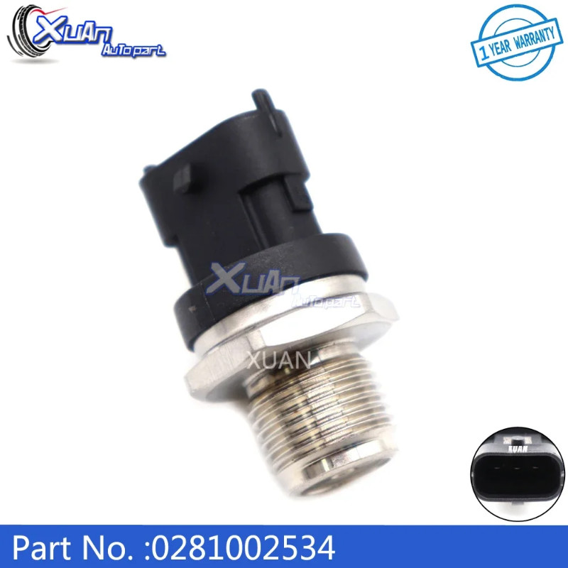 XUAN 0281002534 Fuel Rail Pressure Regulator Sensor valve For Honda ...