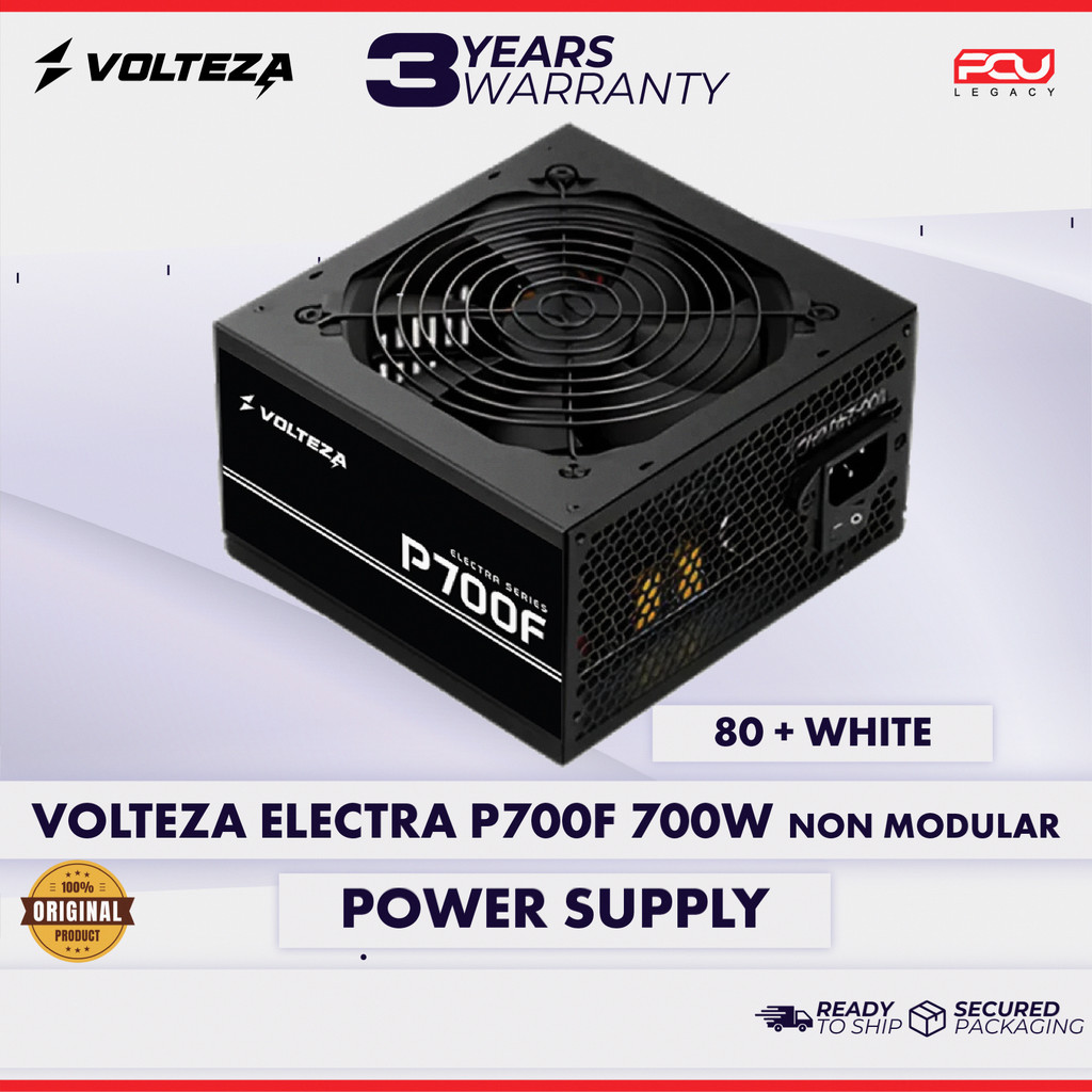 VOLTEZA ELECTRA P700F 700W 80 PLUS POWER SUPPLY UNIT (3Y) | Shopee Malaysia