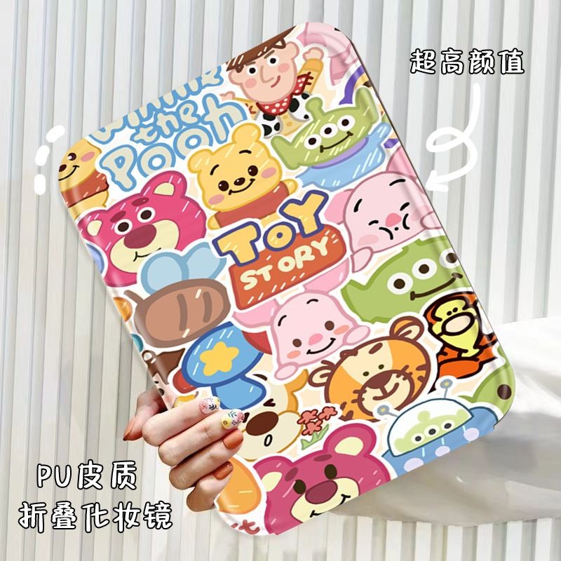Cartoon Toy Story Makeup Mirror Cute Hand-Painted Foldable Mirror ...