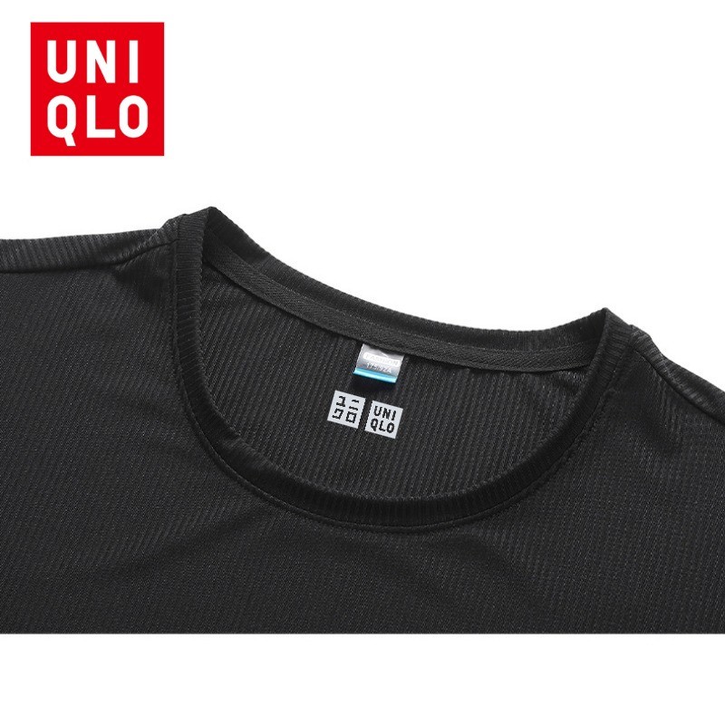 Uniqlo oversize Solid color simple inner vest sports fitness sleeveless ...