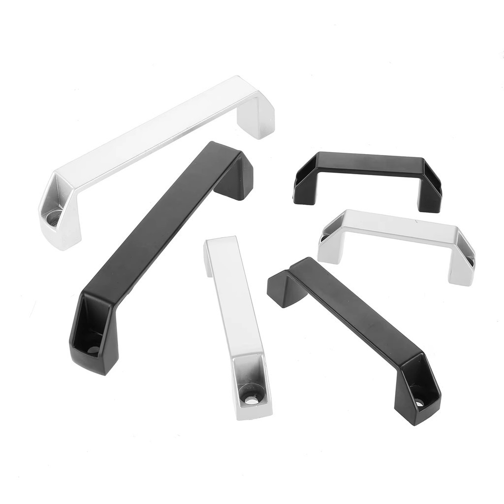 90mm 120mm Aluminum door handle Furniture Door Drawer Pulls Plastic ...