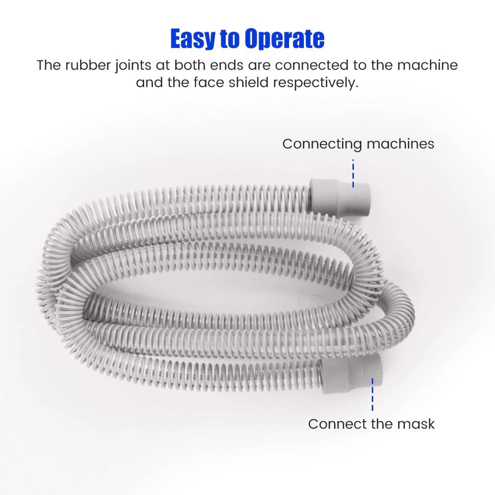 Universal CPAP Tubing CPAP APAP BiPAP Respirator Tubing Length 180cm ...