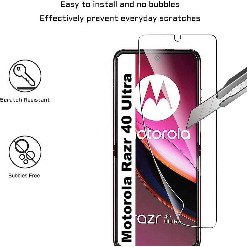 Motorola Razr40 Razr50 1-2Pcs HD Clear Soft Hydrogel Film For Motorola ...