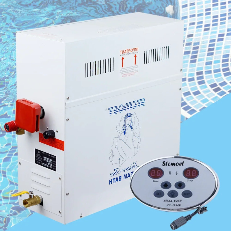 Steam Shower Generator Kit 3KW 4.5KW for Bath Sauna SPA Fumigation ...