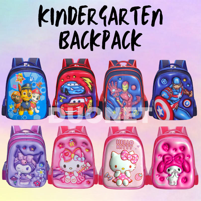 DUONET Beg Sekolah Budak Kids School Bag Boy Bag Beg Sekolah Rendah ...