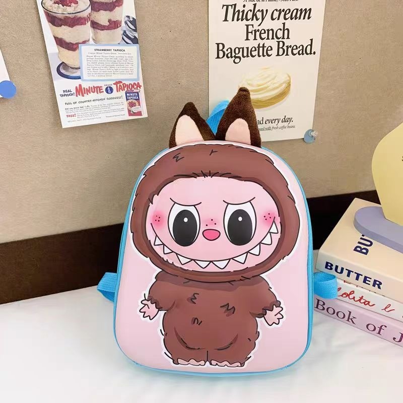 Cute New Cartoon Labubu Backpack Kindergarten Children's Schoolbag 11 ...