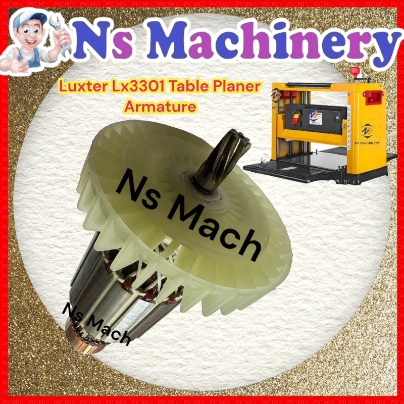Luxter Professional Table Planer Replacement Armature And Coil/Table ...