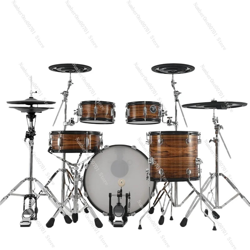 Lemon drum T950 dark wood grain without module for electronic drum set ...