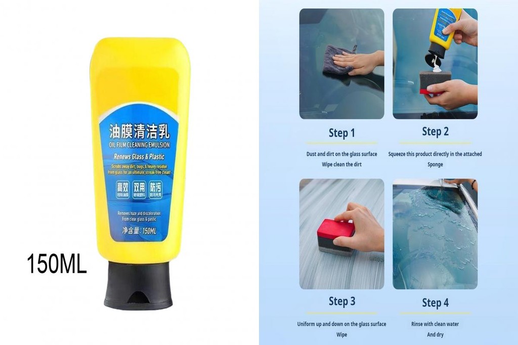Heavy-duty Car Glass Cleaner Car Glass Cleaner Quick Easy Car Window ...