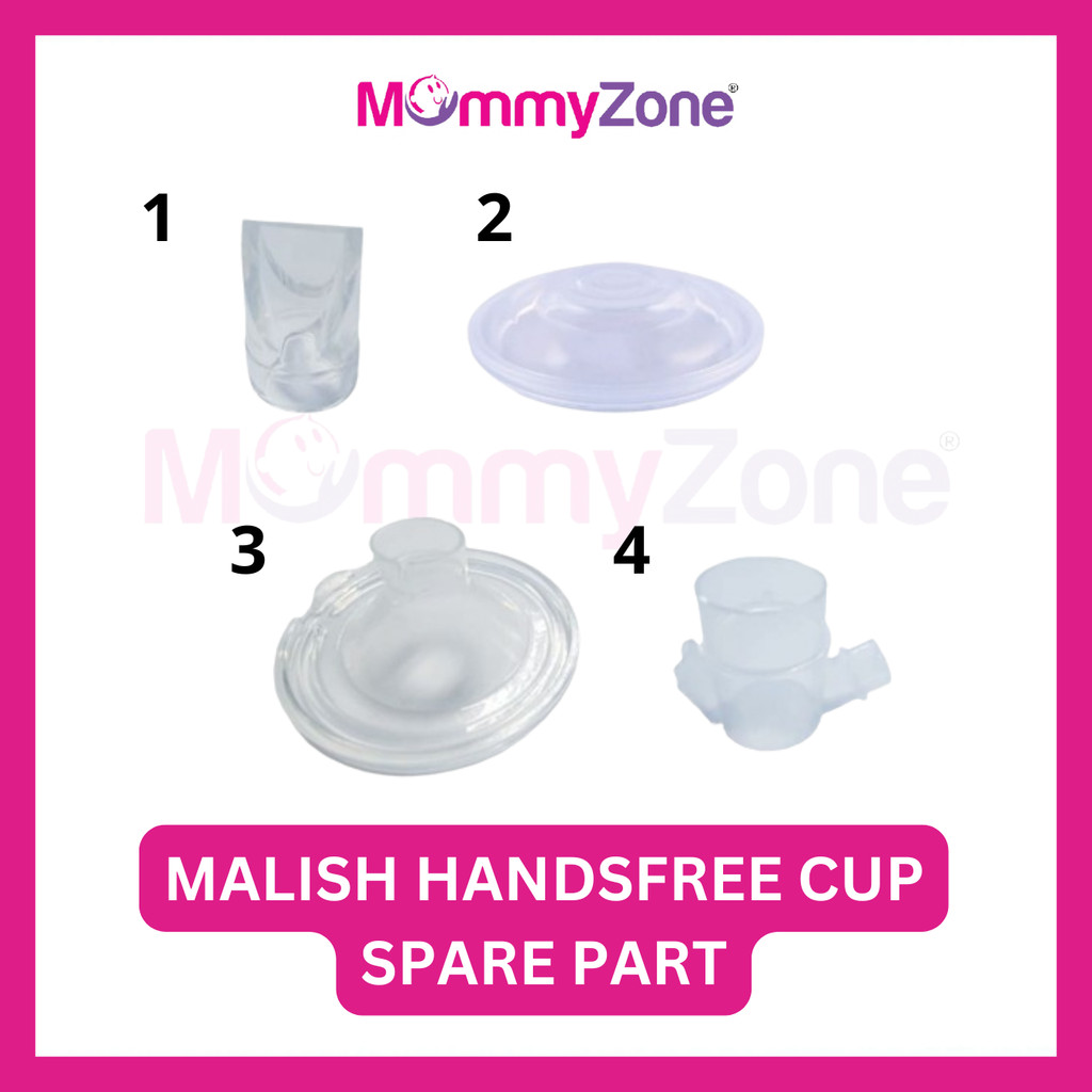Malish - Handsfree Cup / Lying Pump Kit Alat Ganti Pamsusu / Spare Parts Breastpump ( Valve ...
