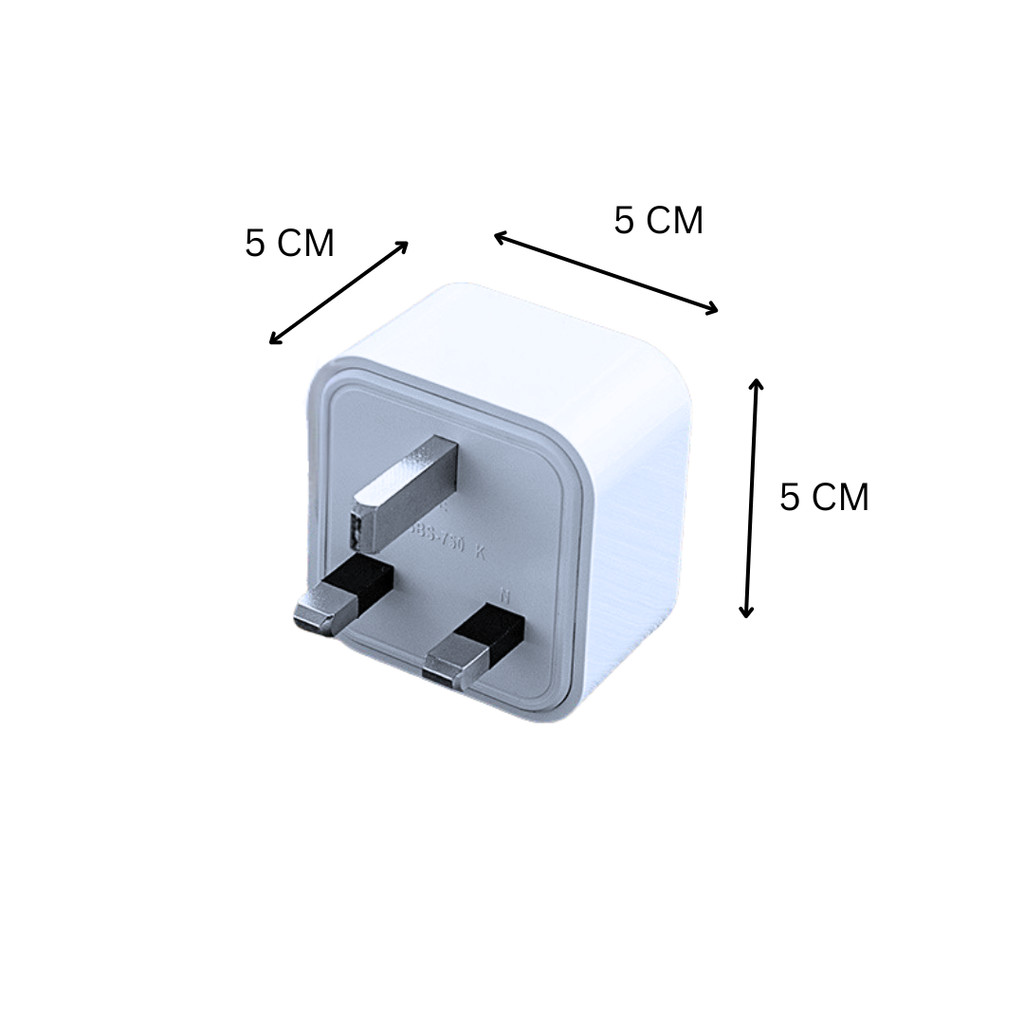 RH Plug Adapter 3 Pin UK Universal Travel Socket Plug Converter Palam ...