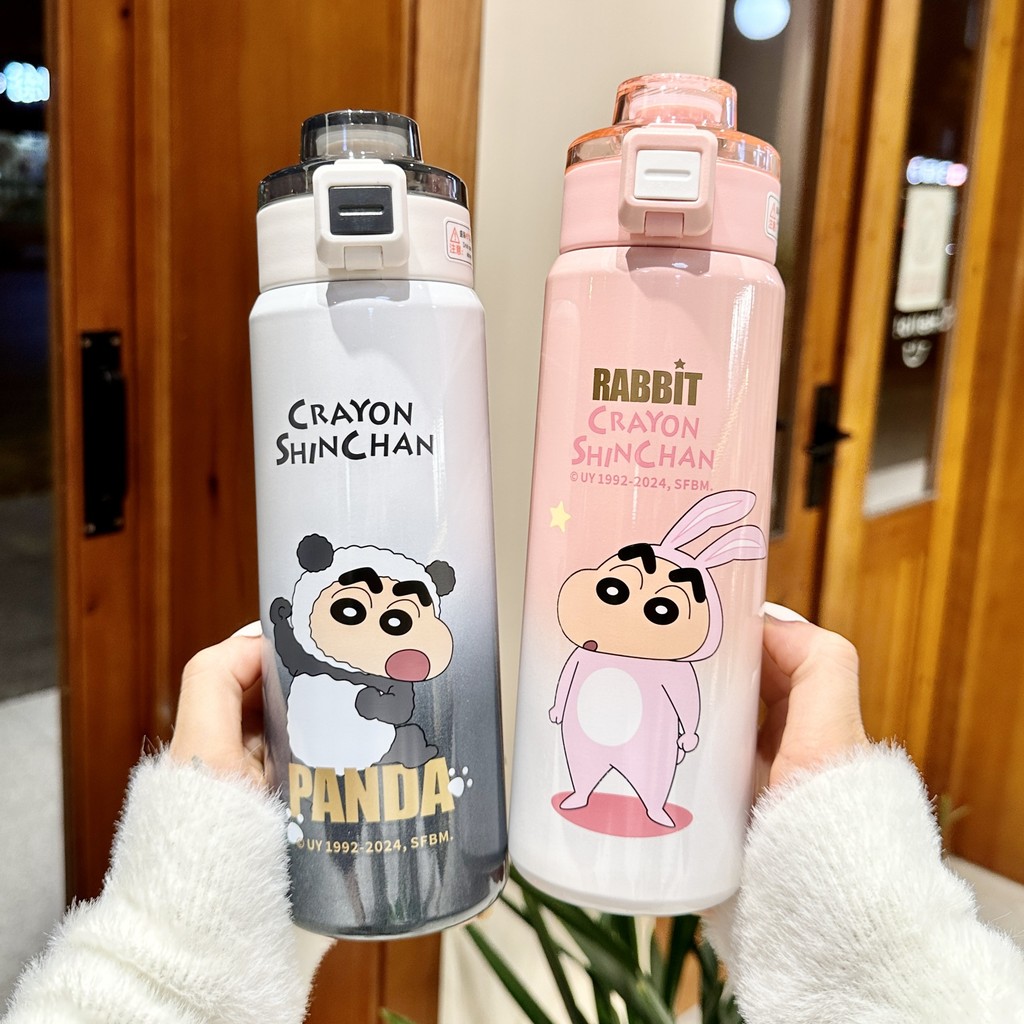 Crayon Shin-chan special double drink thermos bottle 2025 new summer ...