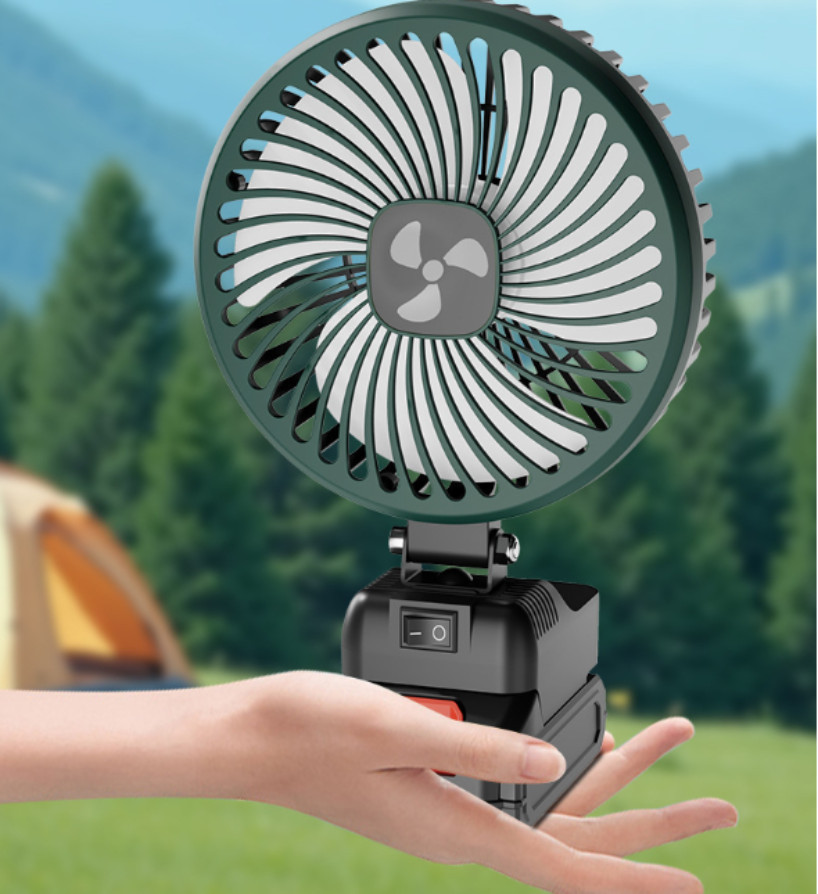 Malay Plug!! Kipas Camping Mini Bateri Tahan Lama 8'' Portable Outdoor ...
