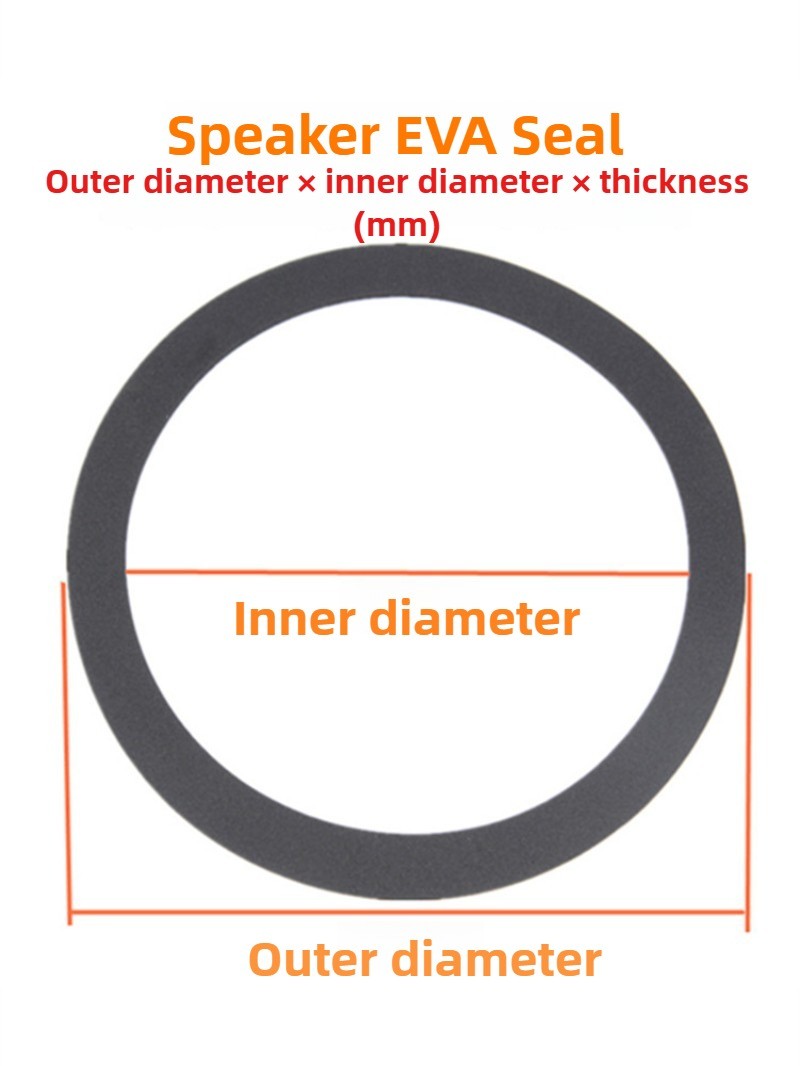 Universal EVA Speaker Seal Speaker Foam Shell Sealing Ring for Car ...