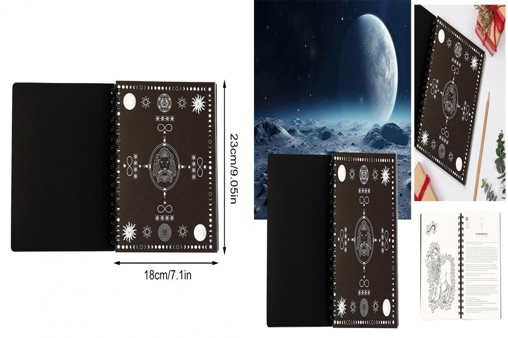 [WMP] Moon Manifestation Planner Astrology Guide Notebook 2025 Lunar ...