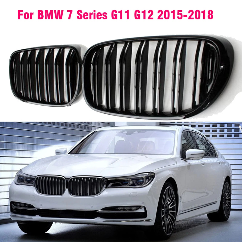 M style Front Grill For BMW 7 Series G11 G12 2015 2016 2017 2018 730li ...