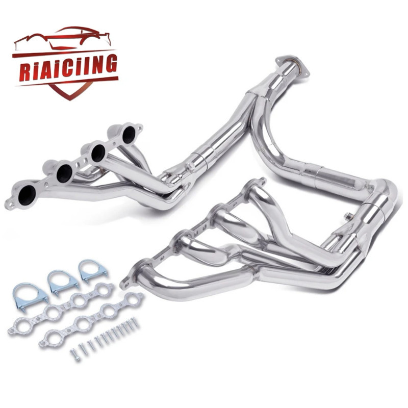 Stainless Steel Exhaust Manifold Header For CHEVY/GMC GMT800 SILVERADO ...