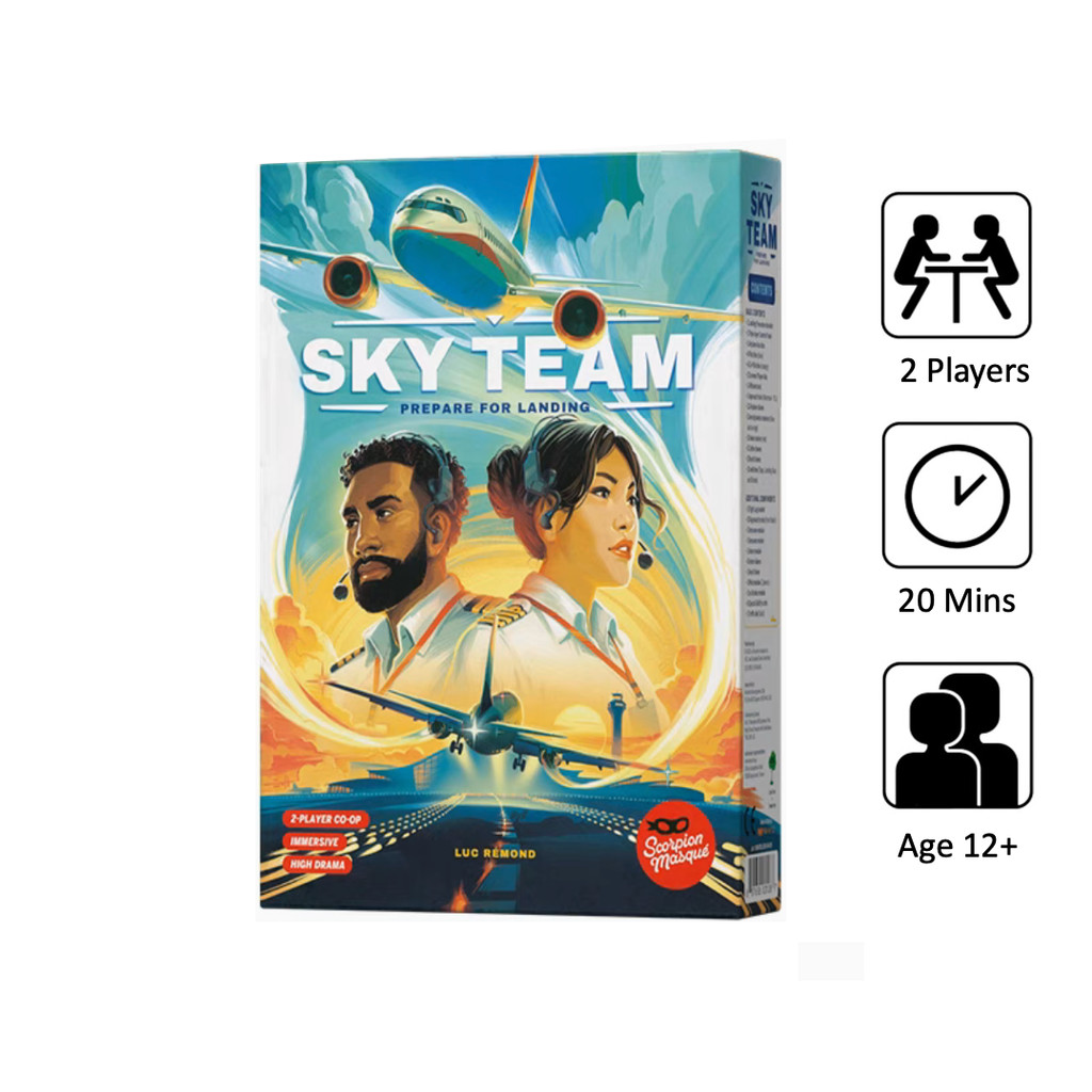 Sky Team Prepare for Landing 2-Player CO-OP Immersive High Drama ...
