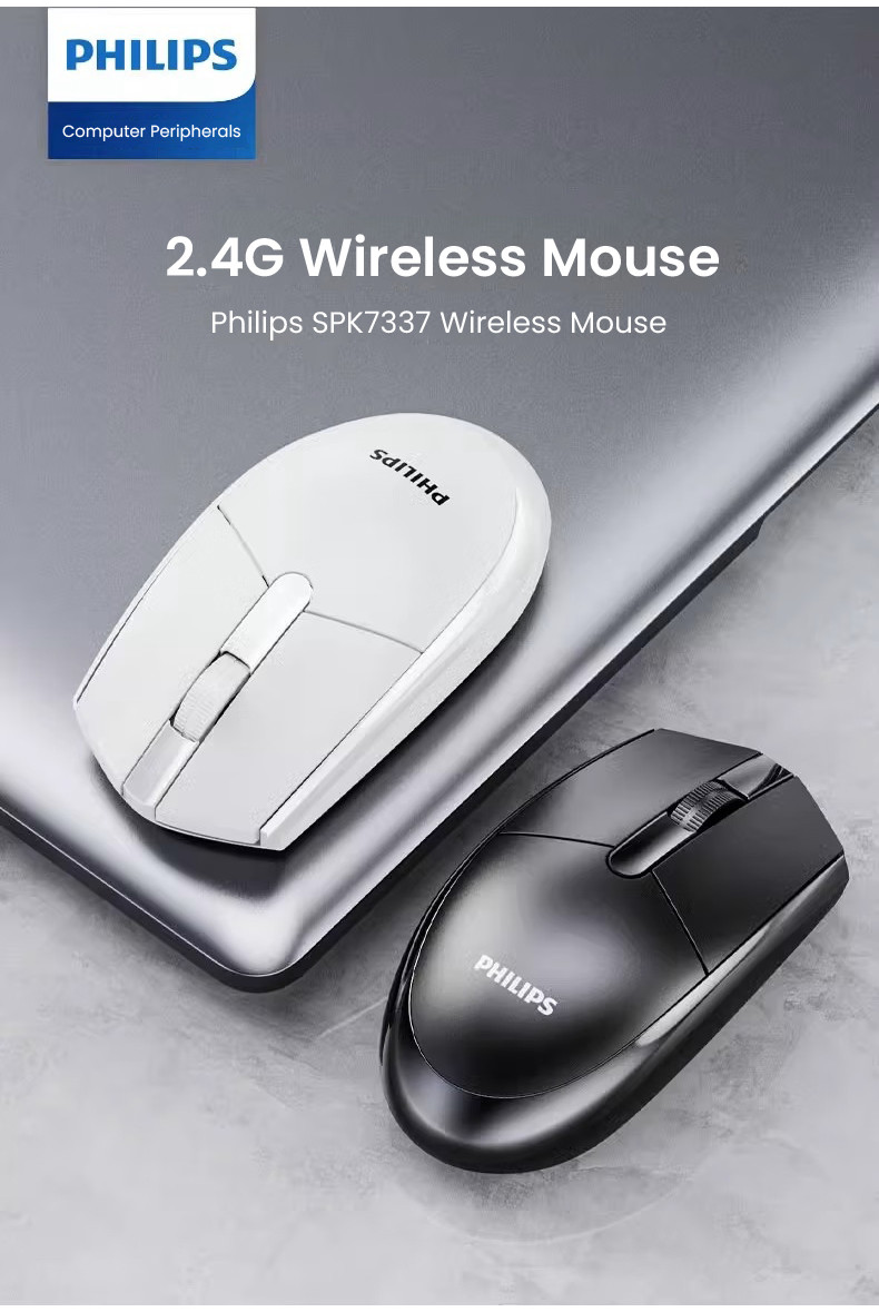 Philips SPK7337 2.4G Wireless Mouse AA Battery | Shopee Malaysia