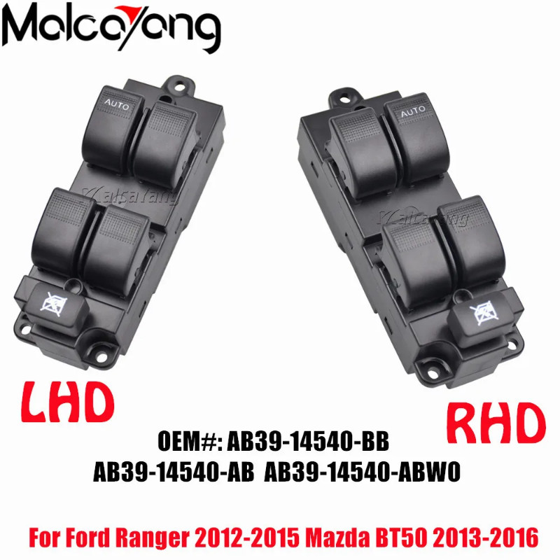 Car Power Window Switch Button With One Button Lifting Without Anti ...
