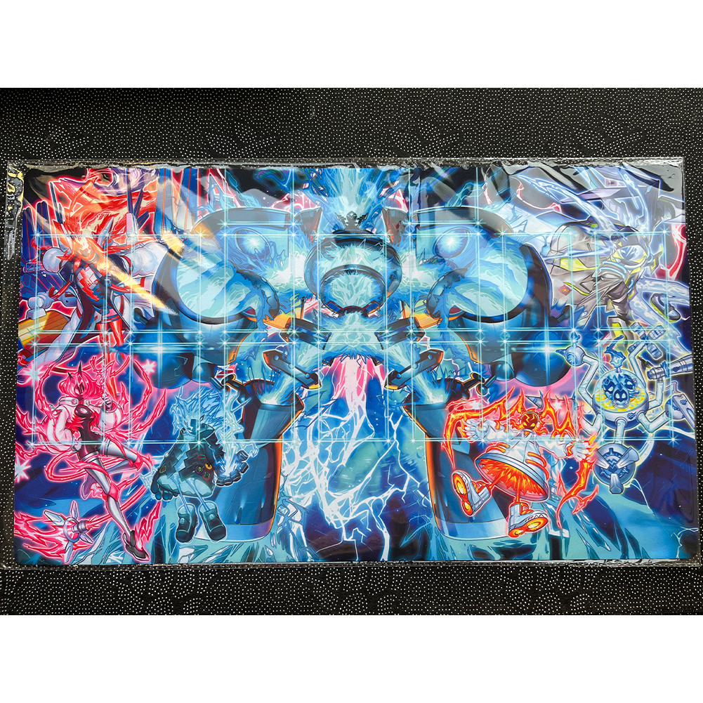 Yugioh Playmat with Zones Spright TCG CCG OCG Trading Card Game Mat Yu ...
