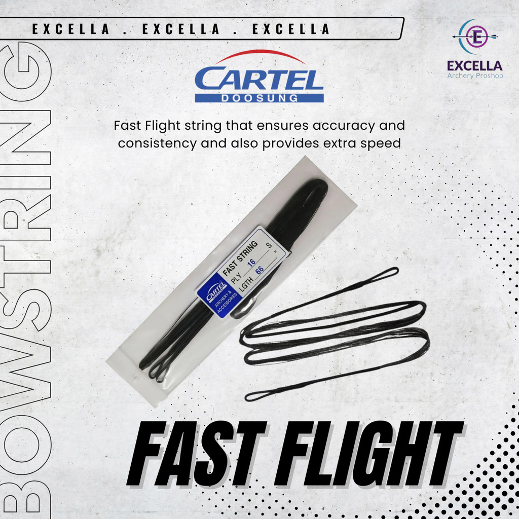 Cartel Archery Fast Flight Recurve String / Excella Archery Proshop ...