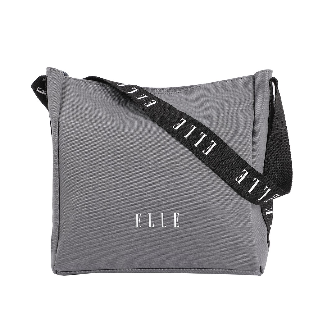 ELLE HOBO BAG Canvas Fabric Tote Bag Women Available In 3 Colors Ewg ...