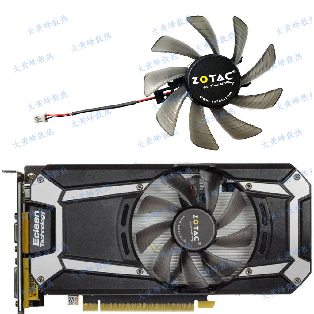 ZOTAC/ZOTAC GTX750 750ti Thunder Version PA Graphics Card Cooling Fan ...