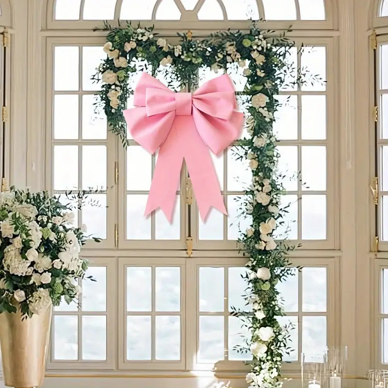 Large Pink Bow for Party Deocr 70/50/30cm Giant Pink Bow Eva Paper DIY ...
