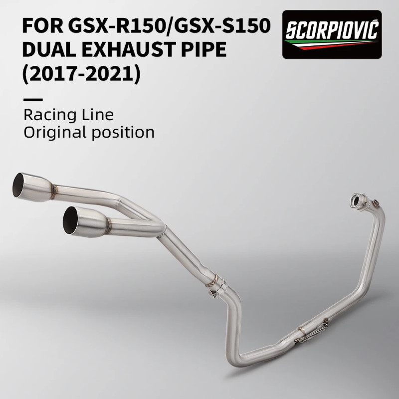 For GSXR150 GSX150R GSX S150 GSX-S150 gsxr125 Motorcycle Exhaust Escape ...