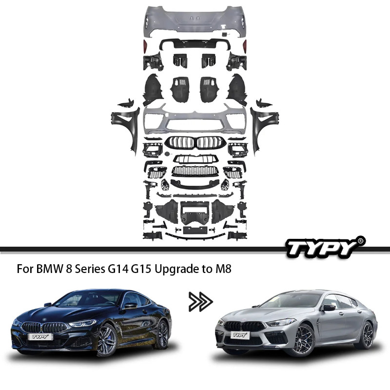 TYPY Body kits For BMW 8 Series G14 G15 Modified M8 Styles Body Kits ...