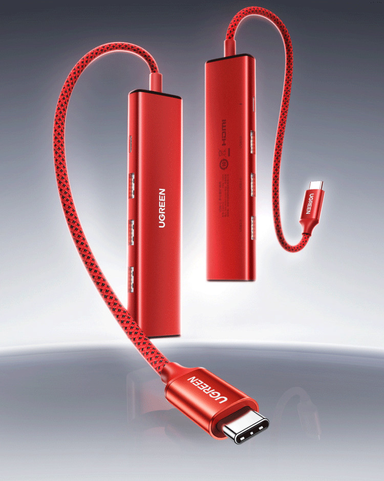【Jackson Yee's Pick】UGREEN 5 in 1 hub USB C Type C to 4K 30Hz HDMI ...