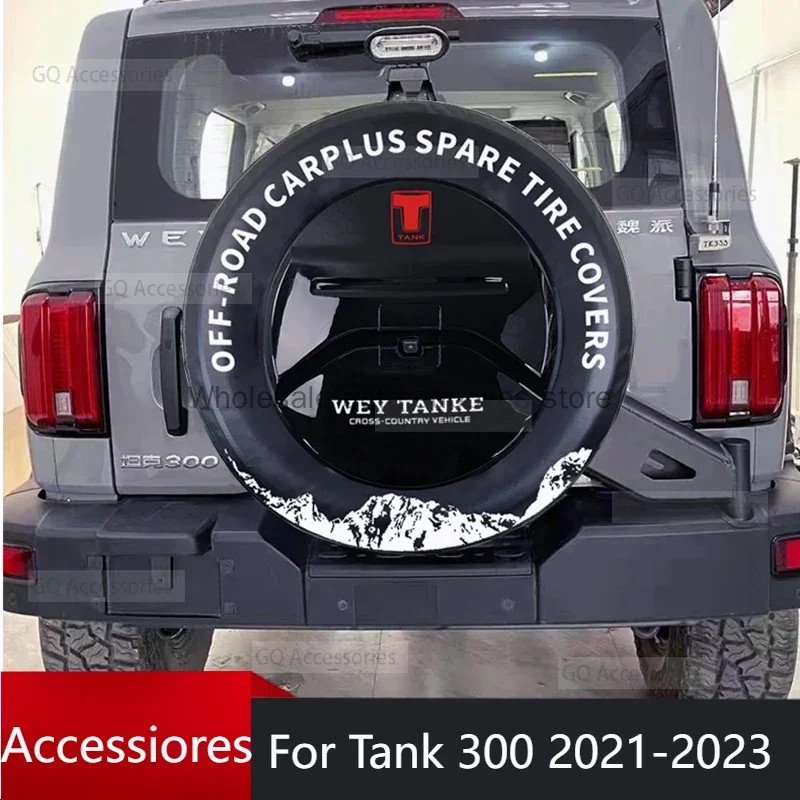 For WEY GWM Tank 300 Spare Tire Cover TANK 300 Retrofit and Upgrade ...