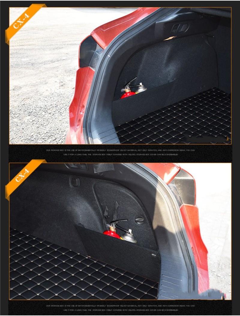 Mazda CX5 CX-5 2017-2021 Trunk Side Storage Organizer Board Partitions ...