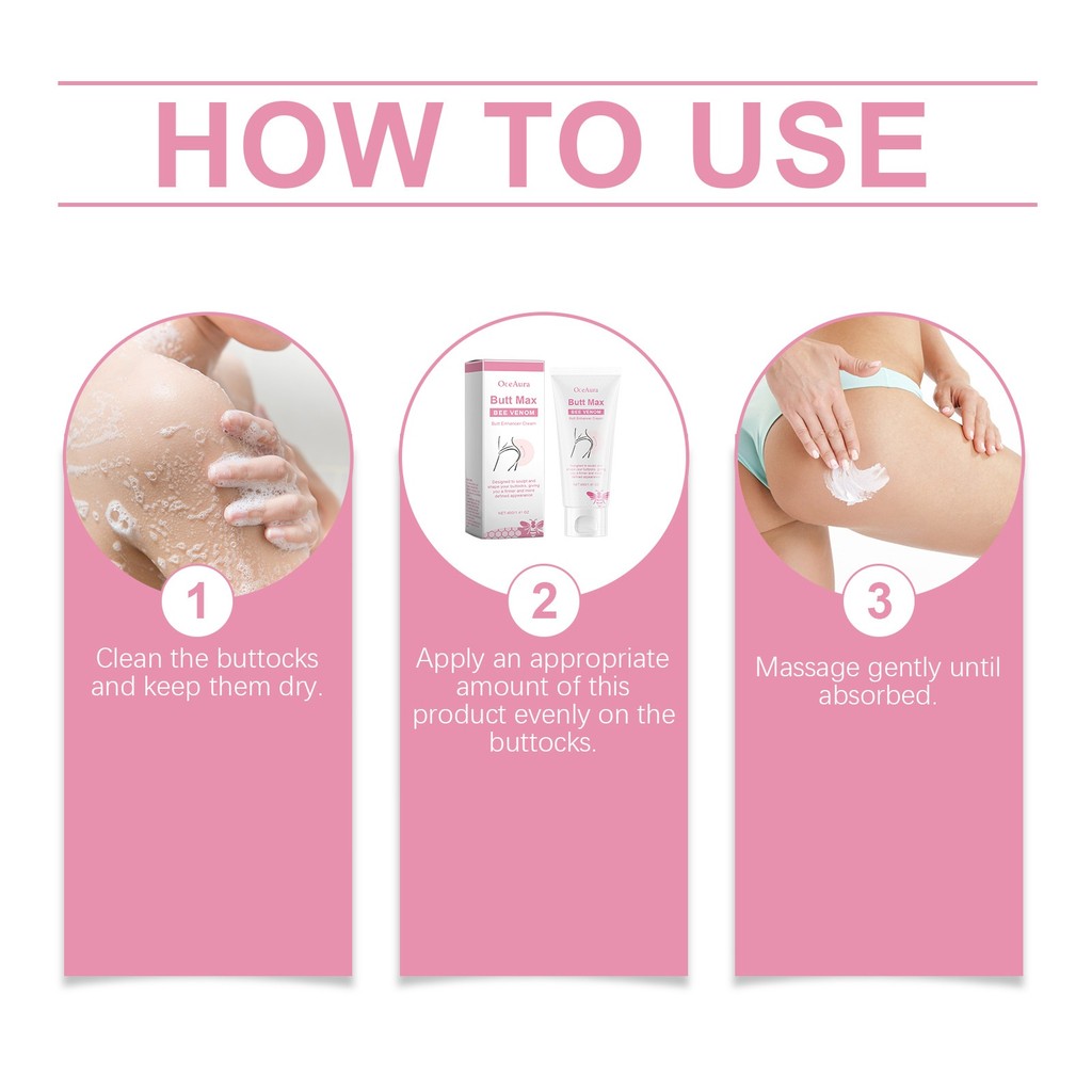🥇〔butt nursing〕Butt lift cream / Bee Venom Hip Care Cream / Buttocks ...